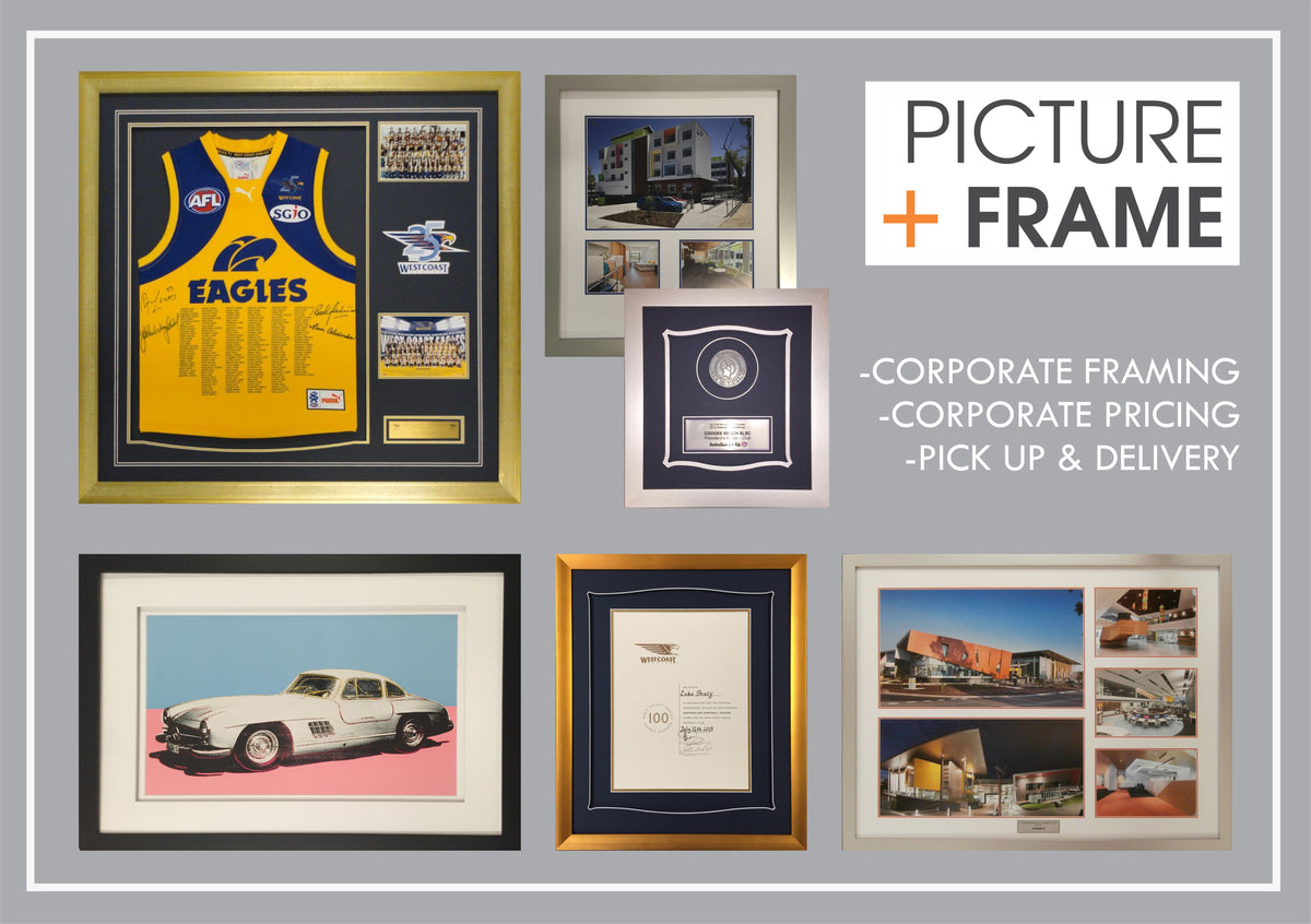 Corporate Framing for Perth Business – Picture and Frame