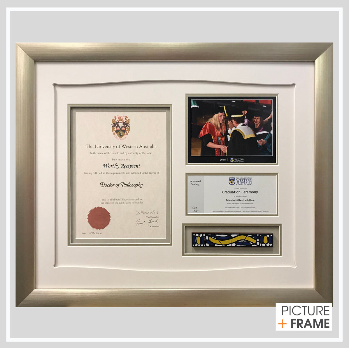 Frame your achievements – Picture and Frame