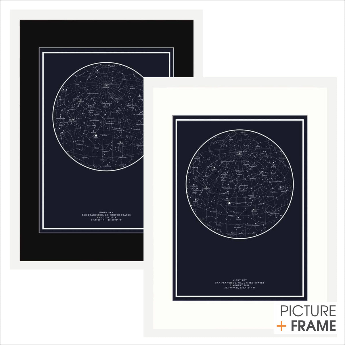 Starrymaps - Picture Frame – Picture and Frame